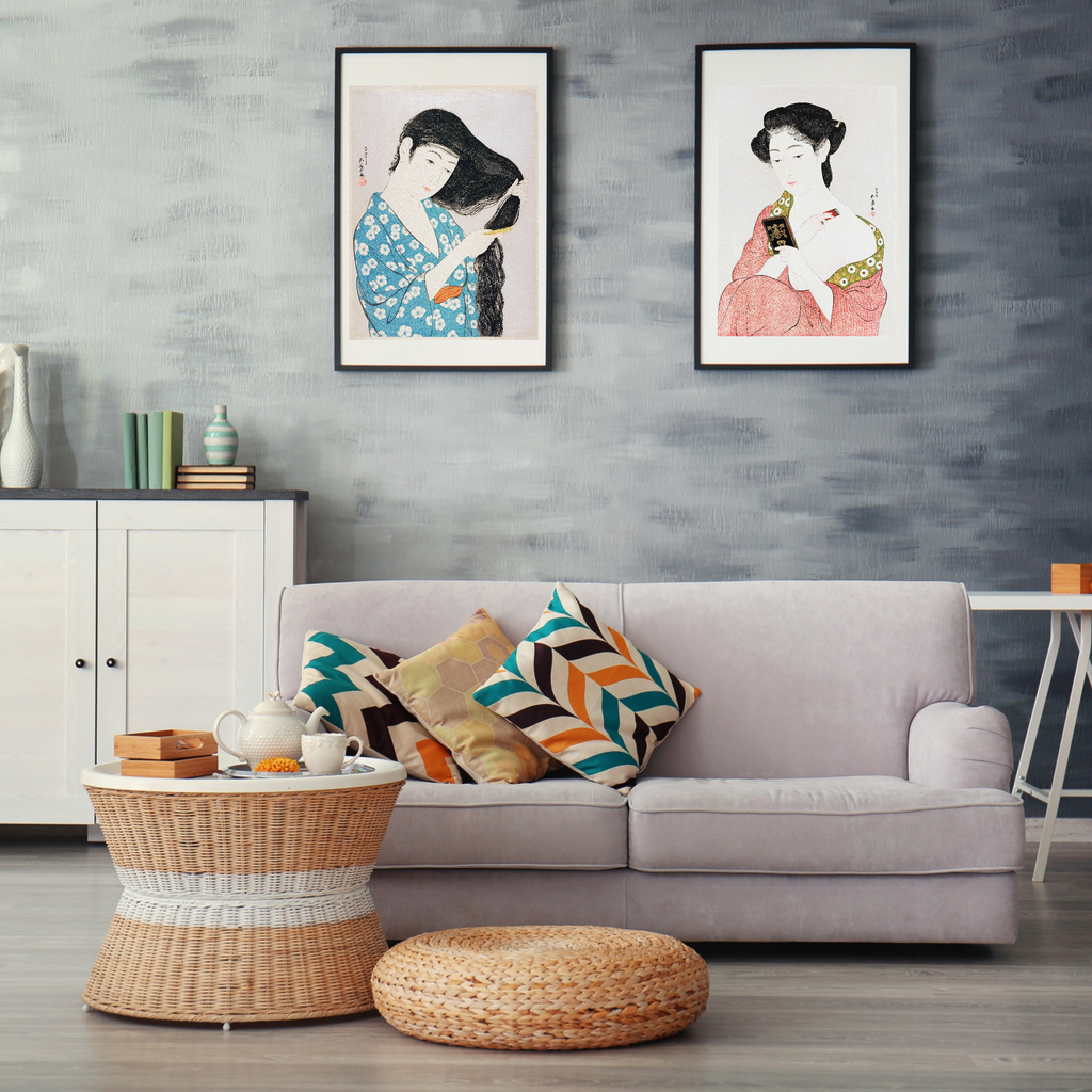 Vintage Japanese Ladies double print set | Japanese | Totalposter